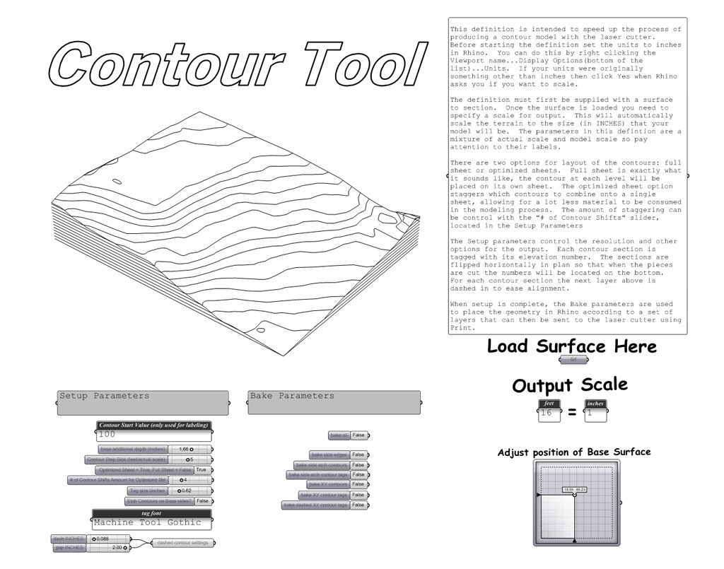 Grasshopper Contour Tool | LMNts