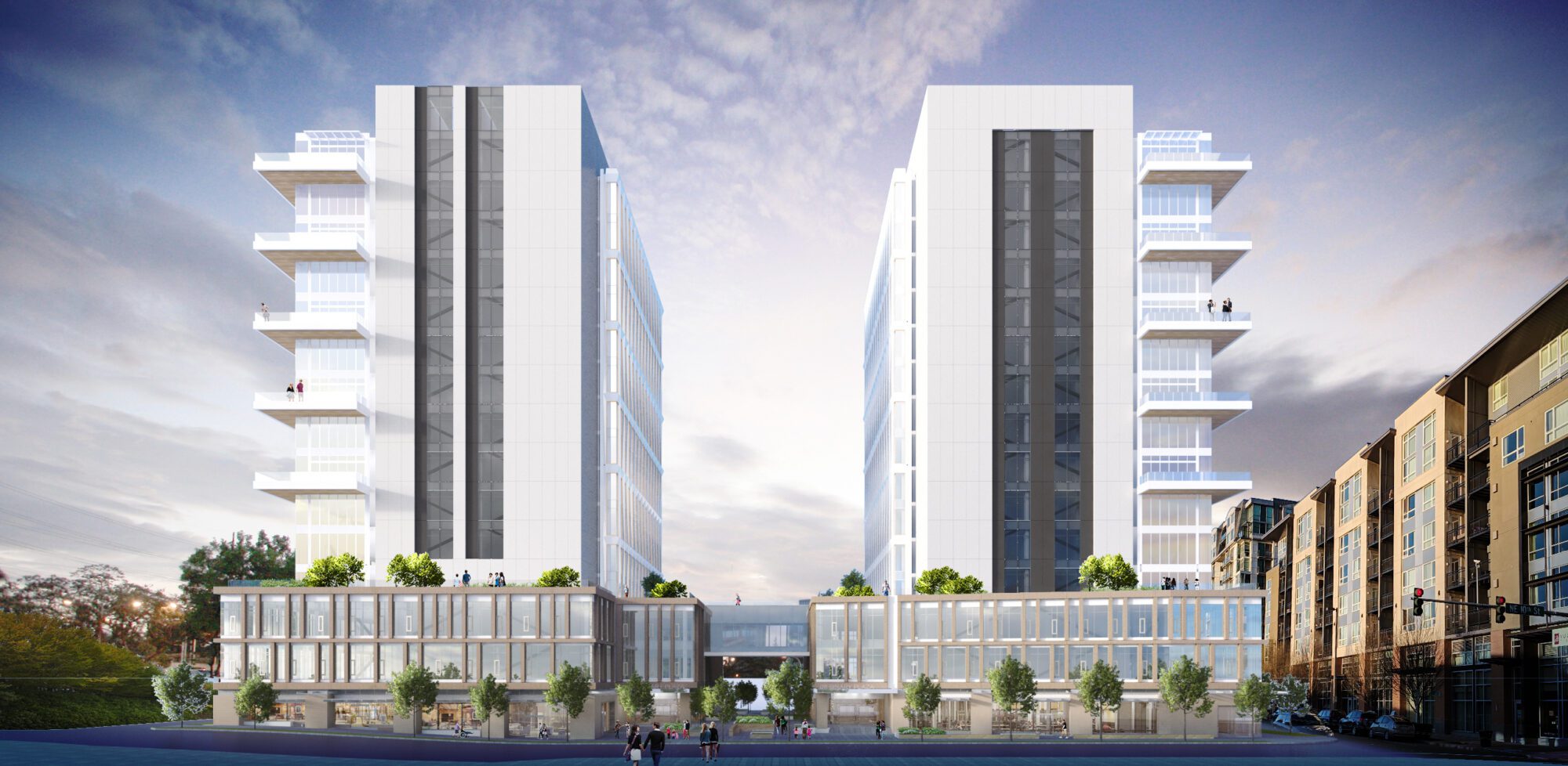 1001 Office Towers - LMN Architects