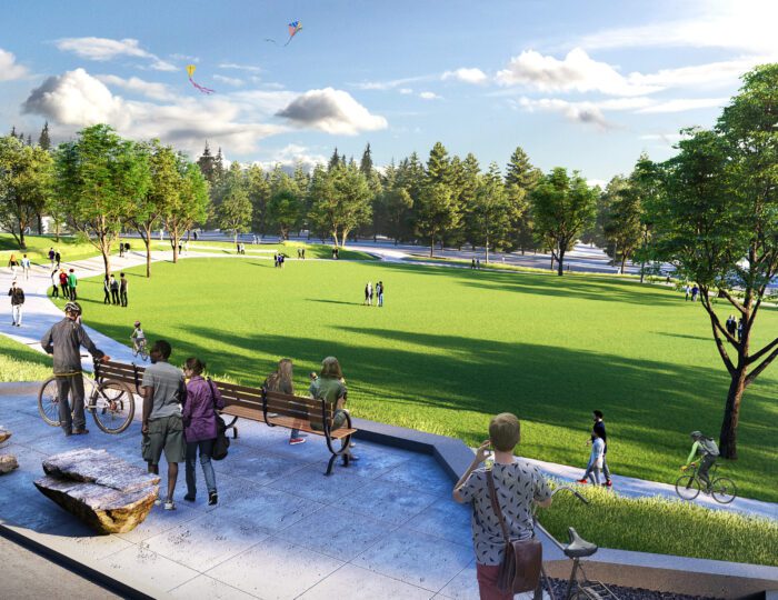 SR 520 Montlake Lid and Land Bridge - LMN Architects