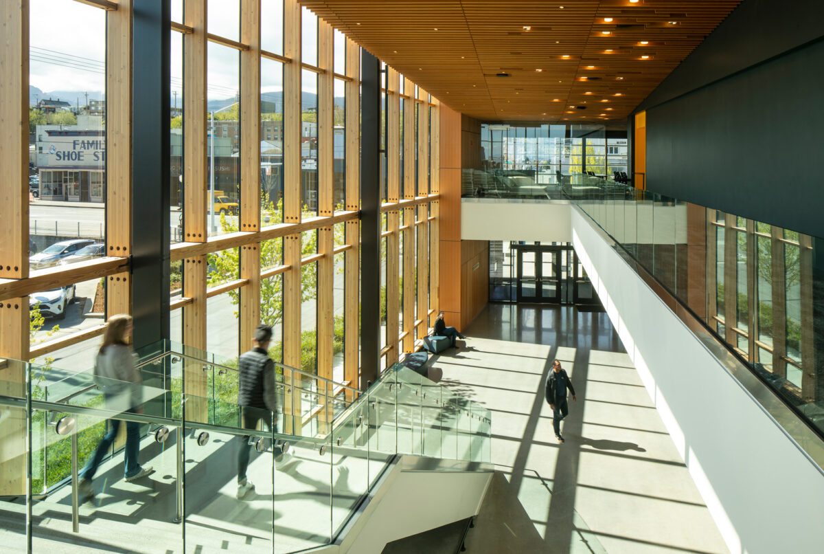 Field Arts & Events Hall at the Port Angeles Waterfront Center - LMN ...